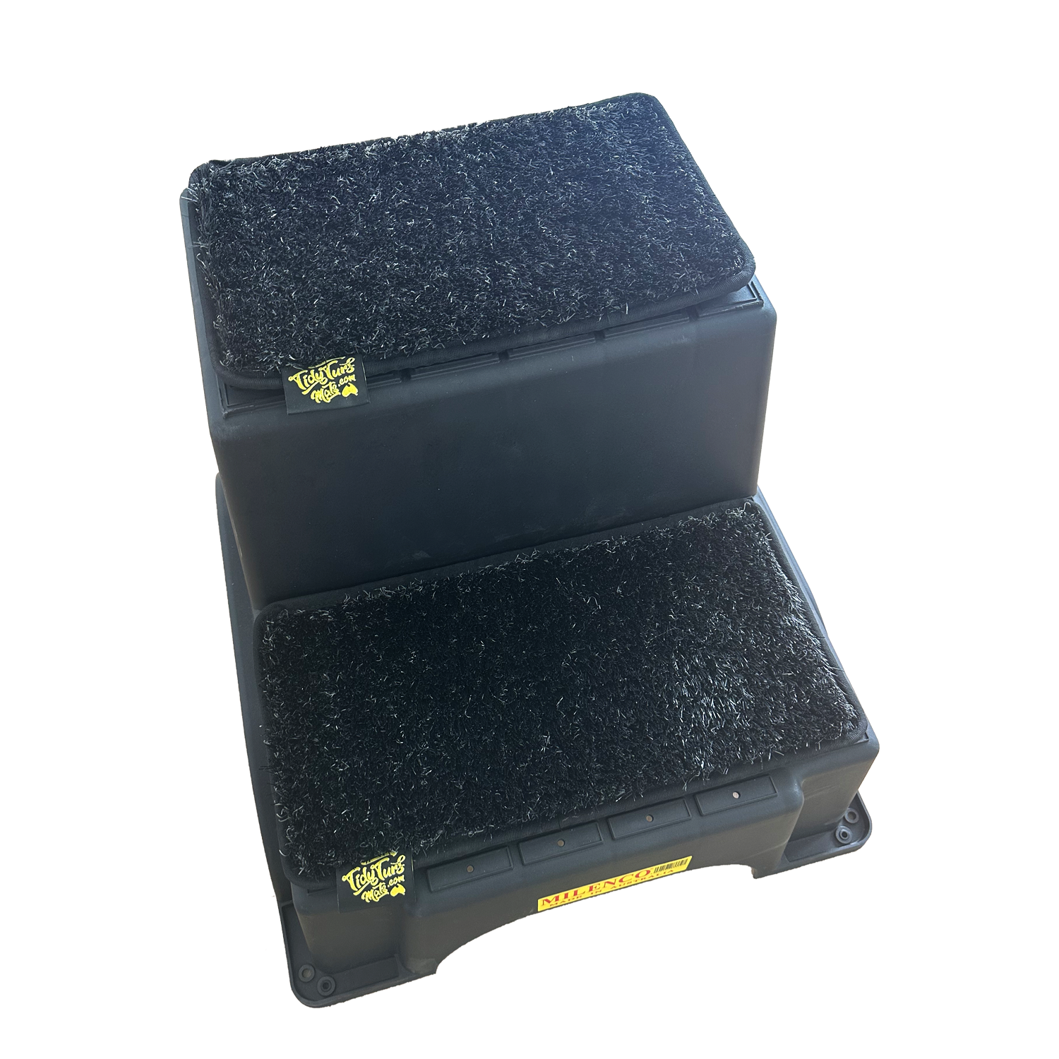 Milenco Double Step Mats - Black – Tidy Turf Mats